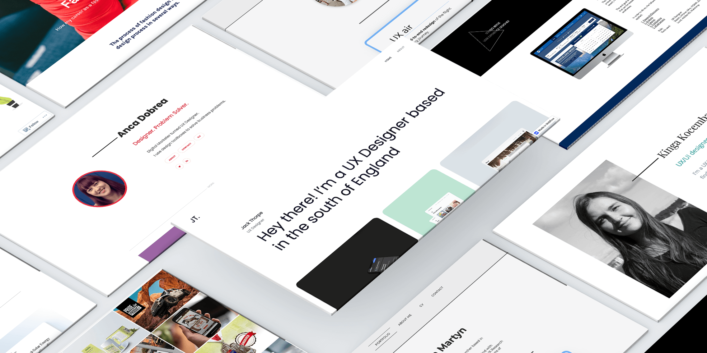 6 Inspirational UX Design Portfolios Created By Our Graduates